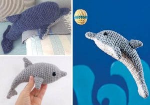 Amigurumi Delfin häkeln – Einfache & gratis Anleitung – Bildnova